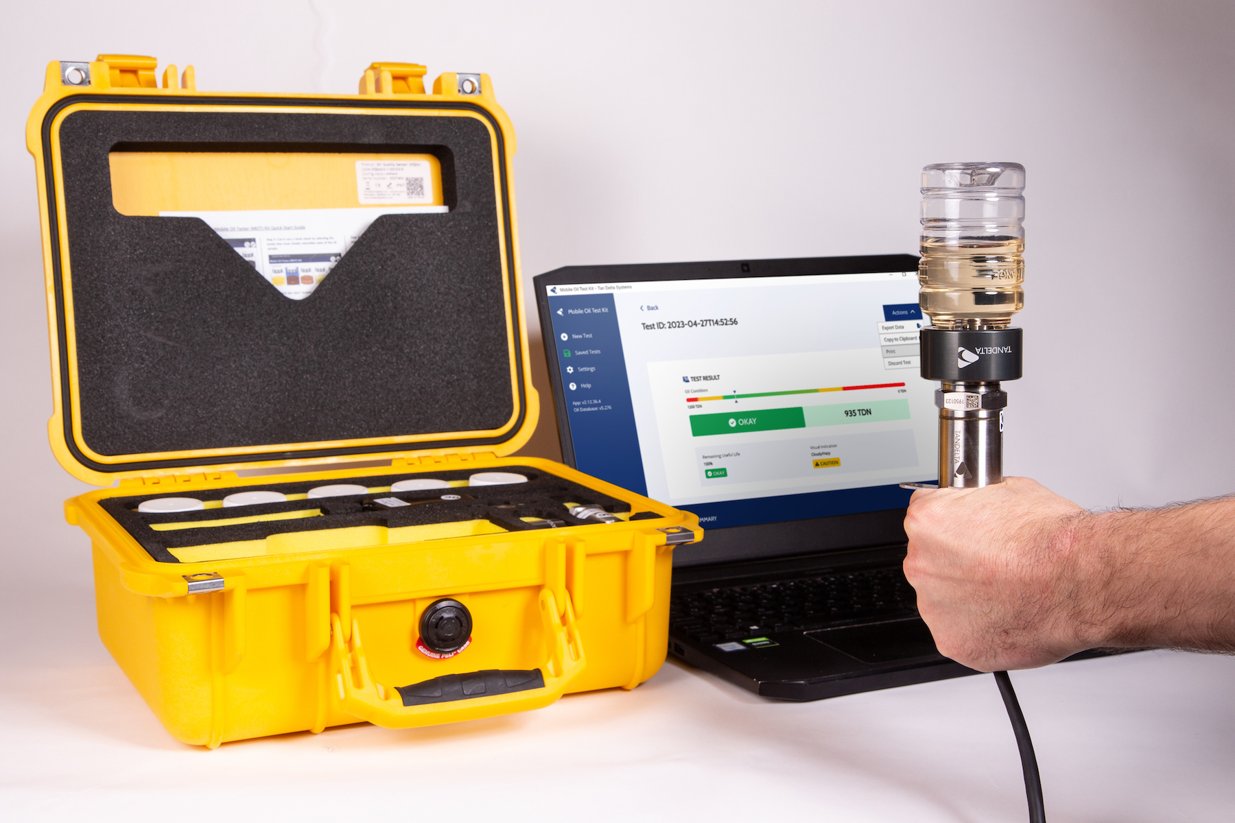 Mobile Oil Tester (MOT) Kit | Product Kits | Tan Delta Systems